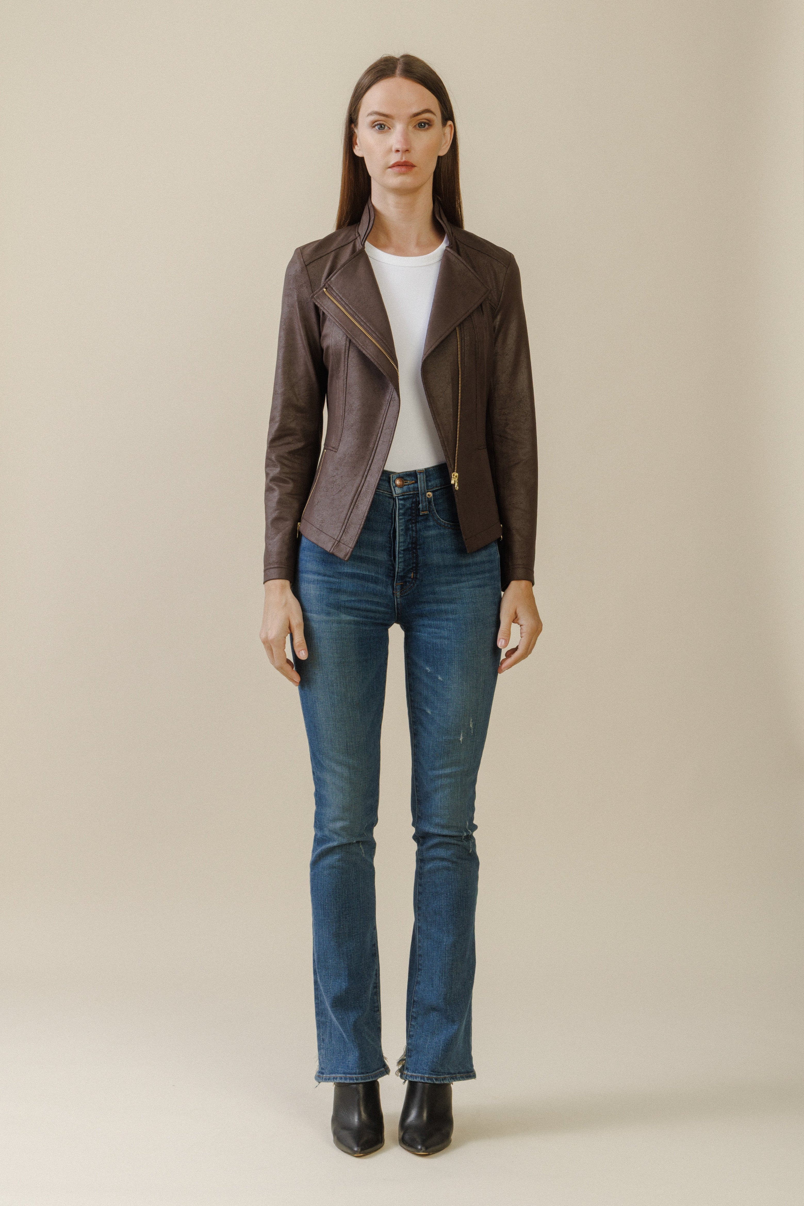 Monarch Signature Jacket | Brown – LIQUID